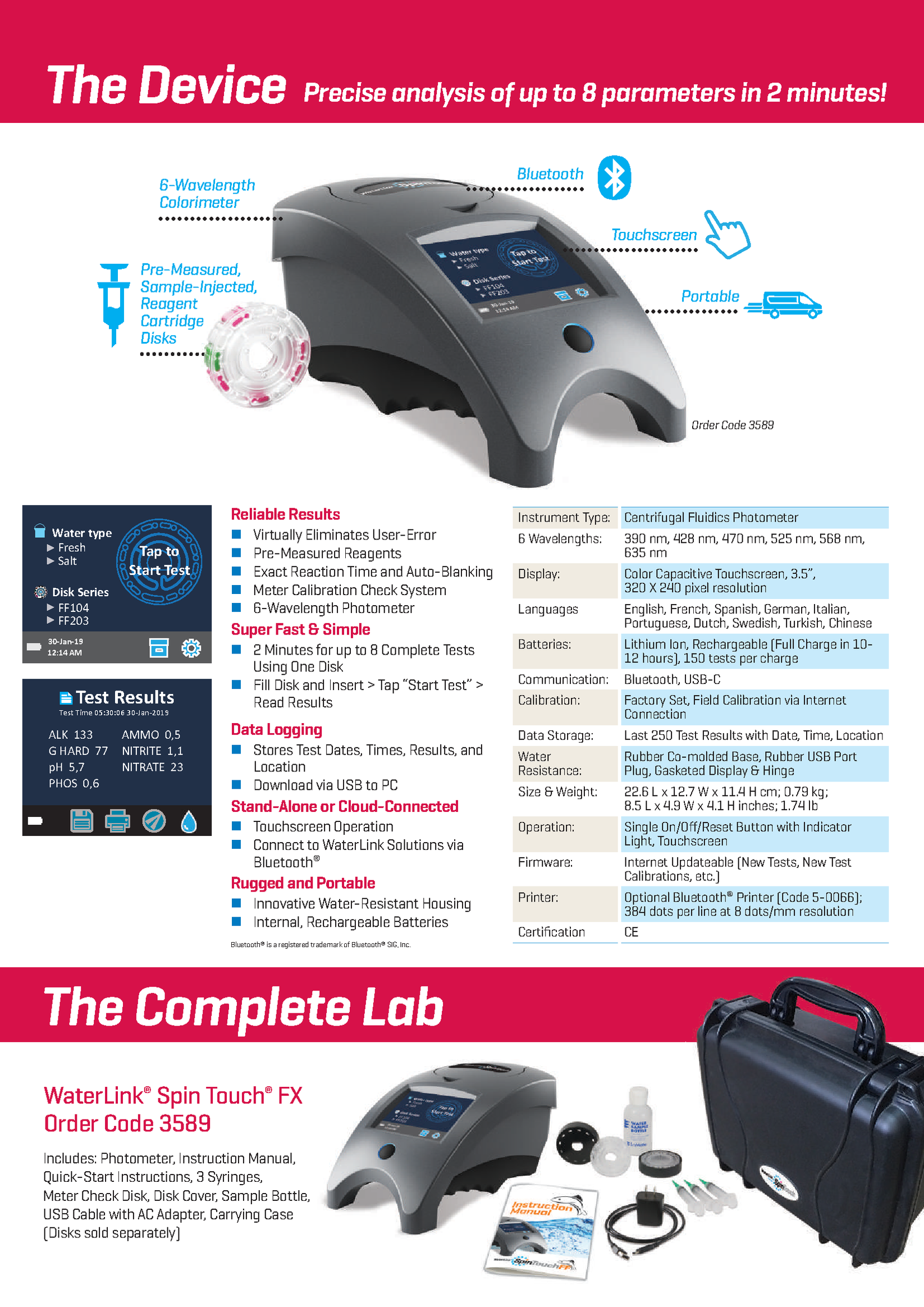 WaterLink SpinTouch – Biotech Aquatica